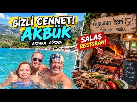🔥 Akyaka Gökova’nın Gizli Cenneti Akbük! 😍 Sonra Bu Salaş Restoranı Keşfettik