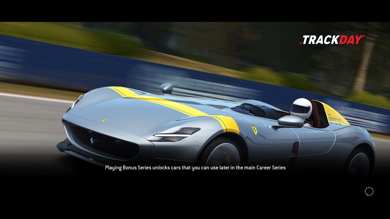 TRACK DAY MONZA SP1/FERRARI MONZA/REAL RACING 3 - YouTube