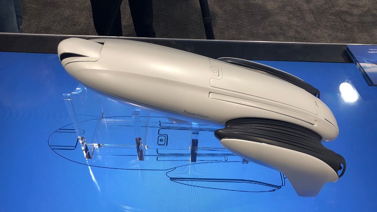 CES 2018: PowerDolphin, Underwater Fishing Drone - YouTube