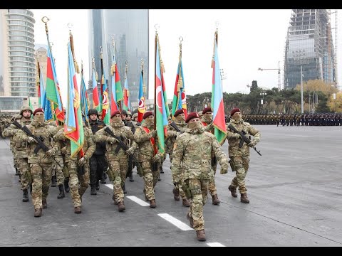 AZƏRBAYCAN ORDUSUNUN ZƏFƏR PARADI KEÇİRİLİB