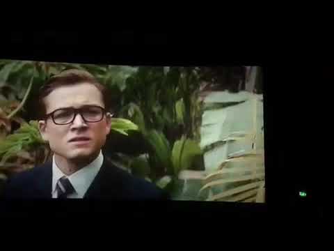 Kingsman The Golden Circle Merlin Dies Scene - YouTube