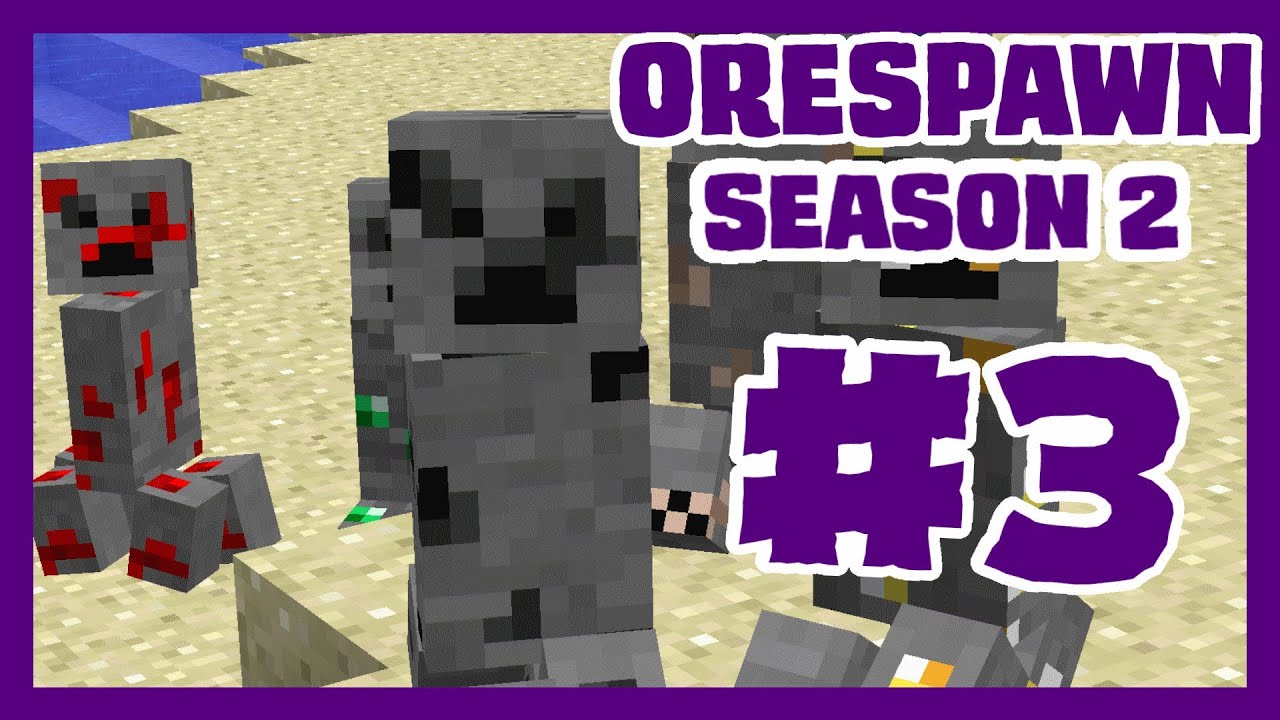 Minecraft ORESPAWN 2 MORE CREEPERS MOD! Ep.3-ORE CREEPERS! - YouTube
