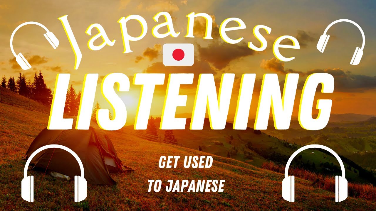 Japanese listening. Let’s get used to Japanese - YouTube