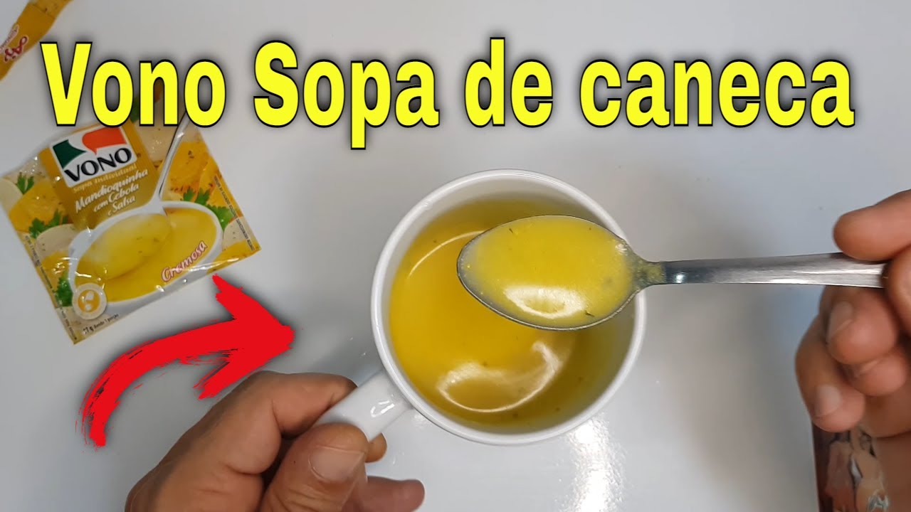 PROVANDO A FAMOSA SOPA VONO | COMO FAZER SOPA VONO - YouTube