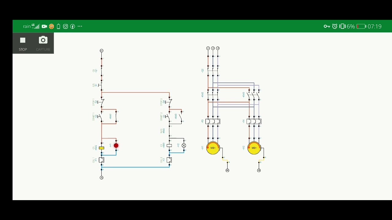 SIMURELAY SEQUENCE MOTOR STARTER - YouTube