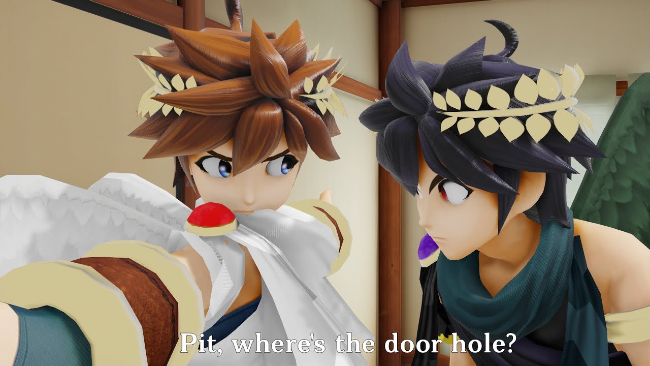 .: MMD x Kid Icarus :. Pit, where's the door hole? .: Some Anniversary ...