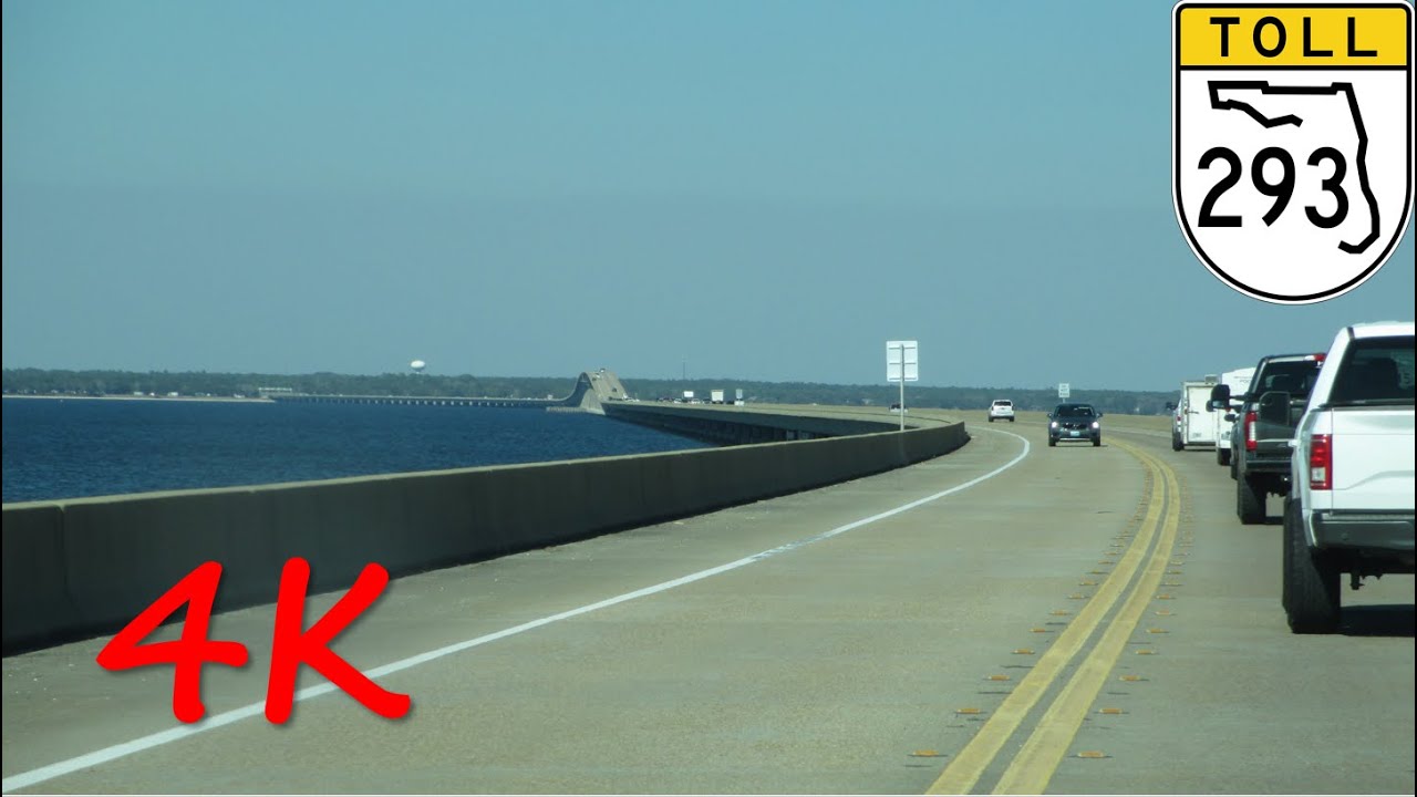 ⁴ᴷ Mid-Bay Toll Bridge northbound [4K VIDEO] - YouTube