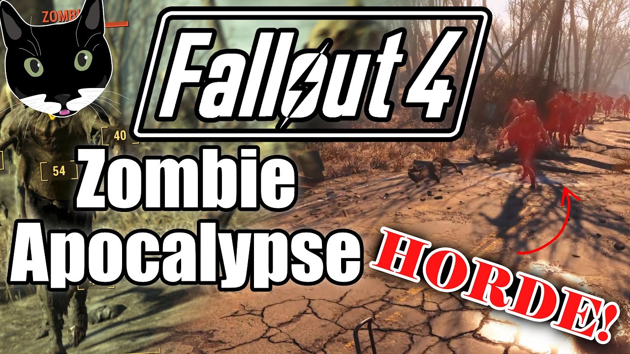 Too Many Zombies! - Fallout 4 Zombie Apocalypse Mod - 1 Life Survival ...