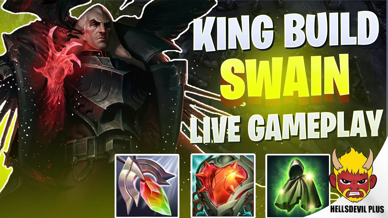 KING SWAIN BUILD GOES CRAZY! - Wild Rift HellsDevil Plus Gameplay - YouTube