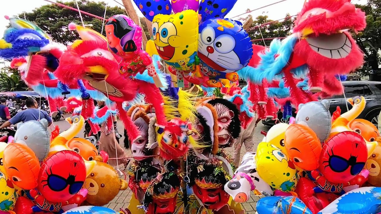 Balon Balonku Ada Lima Balon Karakter Lagu Balonku Ada 5 Lagu Indonesia ...