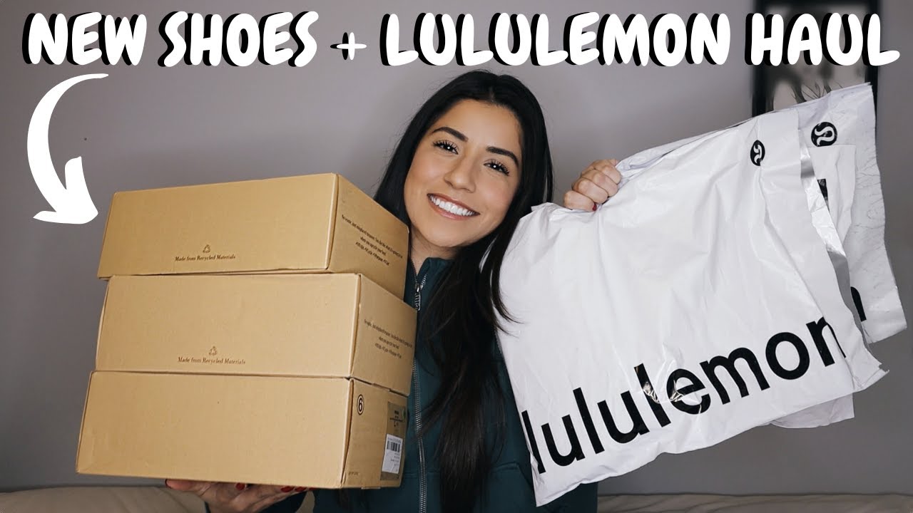 LULULEMON TRY ON HAUL + NEW VIVIA SHOES - YouTube