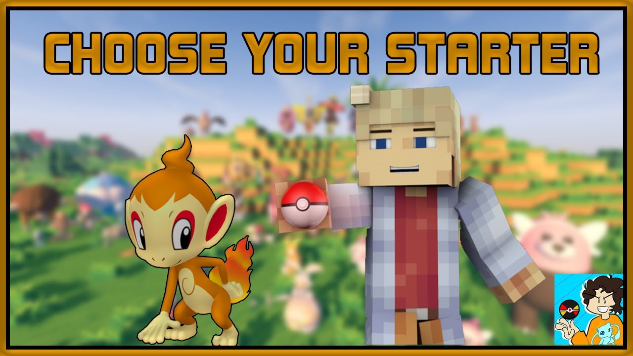(LIVE) "Choose Your Starter" Minecraft Pixelmon - YouTube