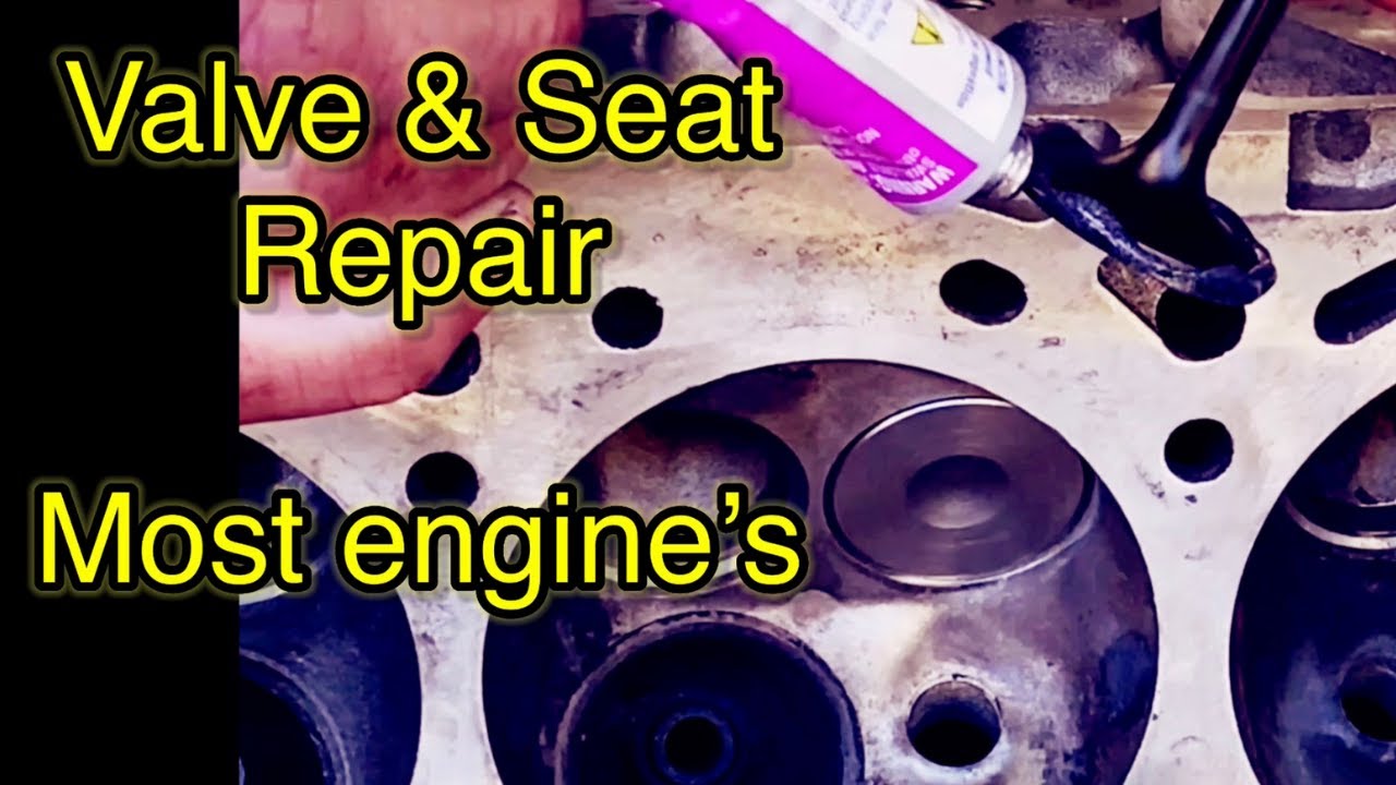 DIY valve and seat repair: MOST ENGINES - YouTube