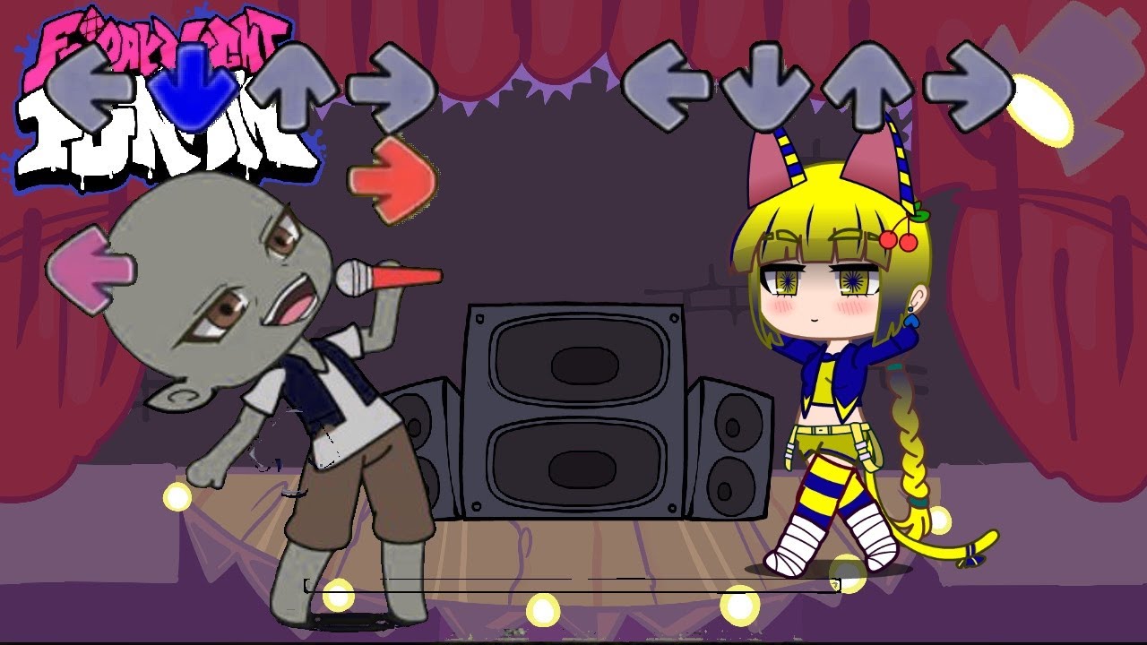 Gacha vs FNF (friday night funkin) | Gacha Heat | Gacha Trend - YouTube