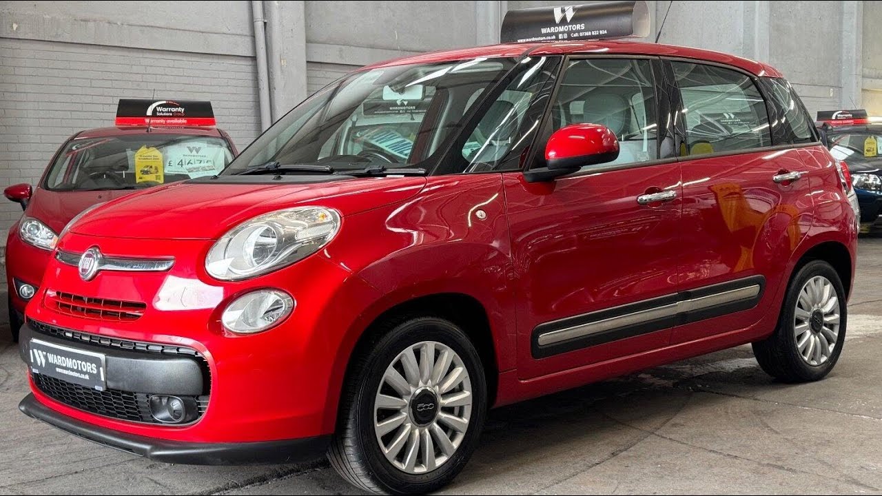 FIAT 500L MPV 1.4 500l 1.4 Pop Star Red 5dr 1 KEEPER+CRUISE+BLUETOOTH ...