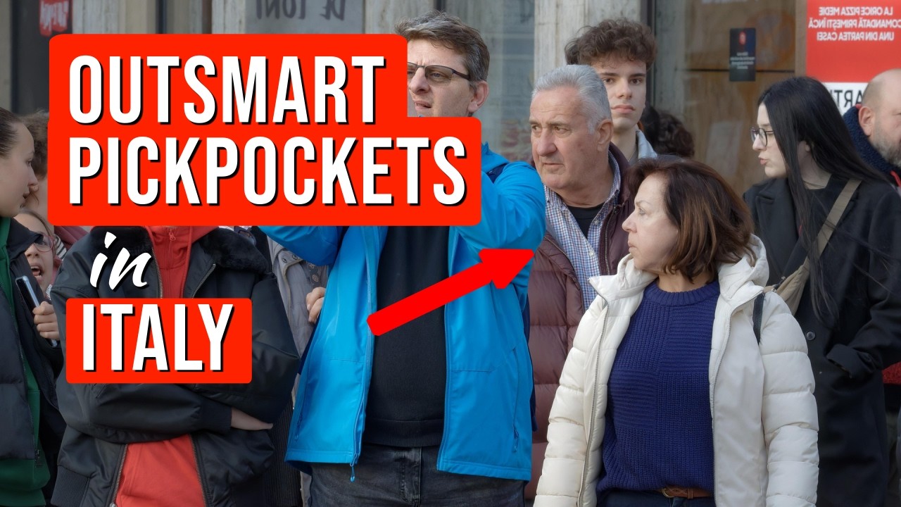 How to Avoid Being a Pickpocket Victim in Italy (10 Essential Tips!) - YouTube