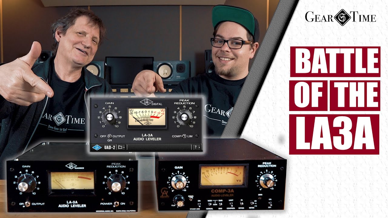 LA3A Leveler Battle - Golden Age Project VS Universal Audio VS Plug In ...