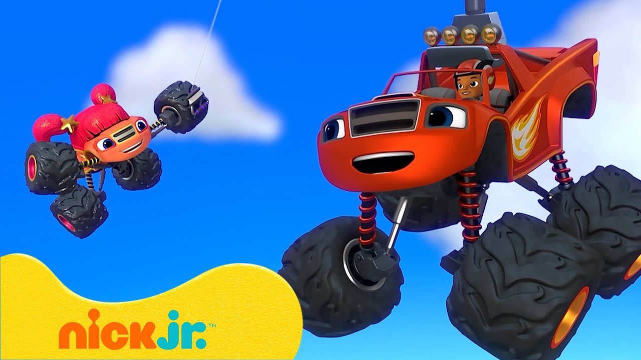Blaze y Los Monster Machines | ¡Blaze Usa la Ciencia para Volar! | Nick ...
