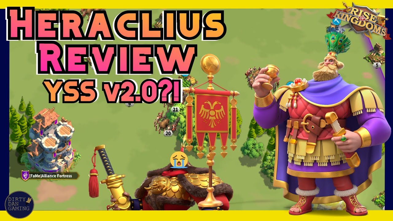 Meta Changer?! Heraclius Commander Review [Rise of Kingdoms] - YouTube
