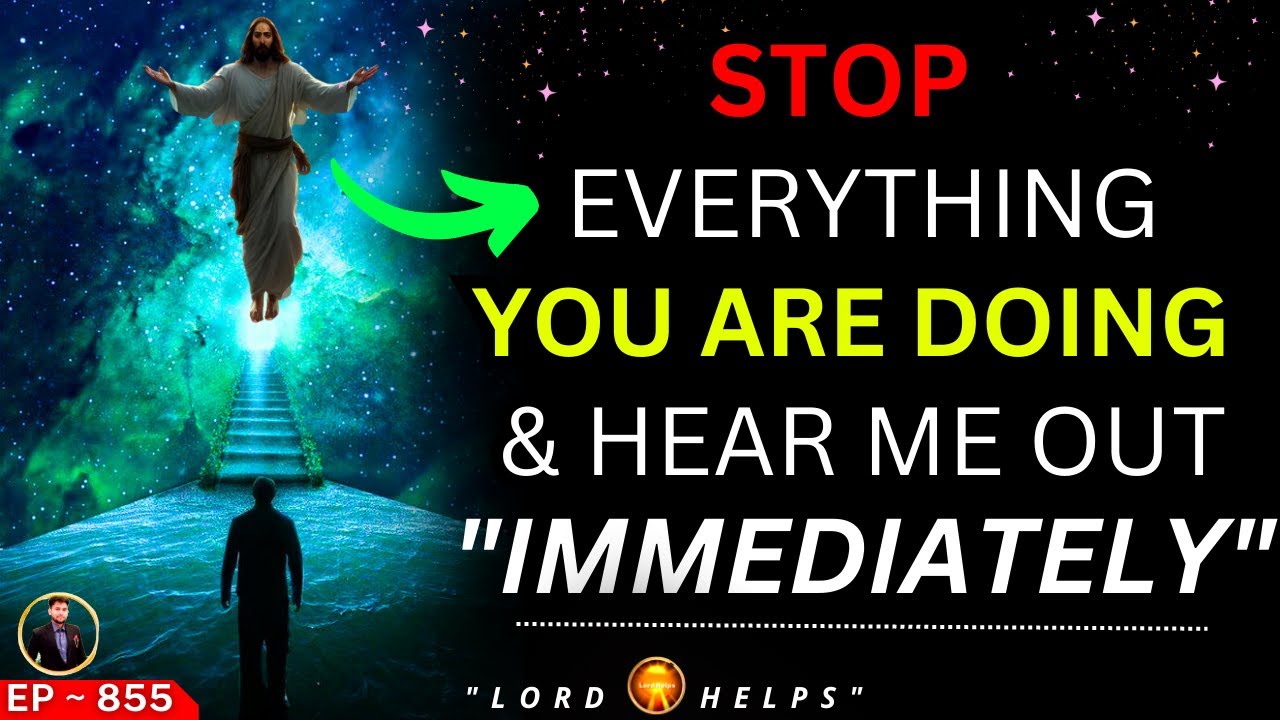 GOD - "STOP EVERYTHING YOU ARE DOING AND HEAR THIS" 👉 (Get Infinite ...