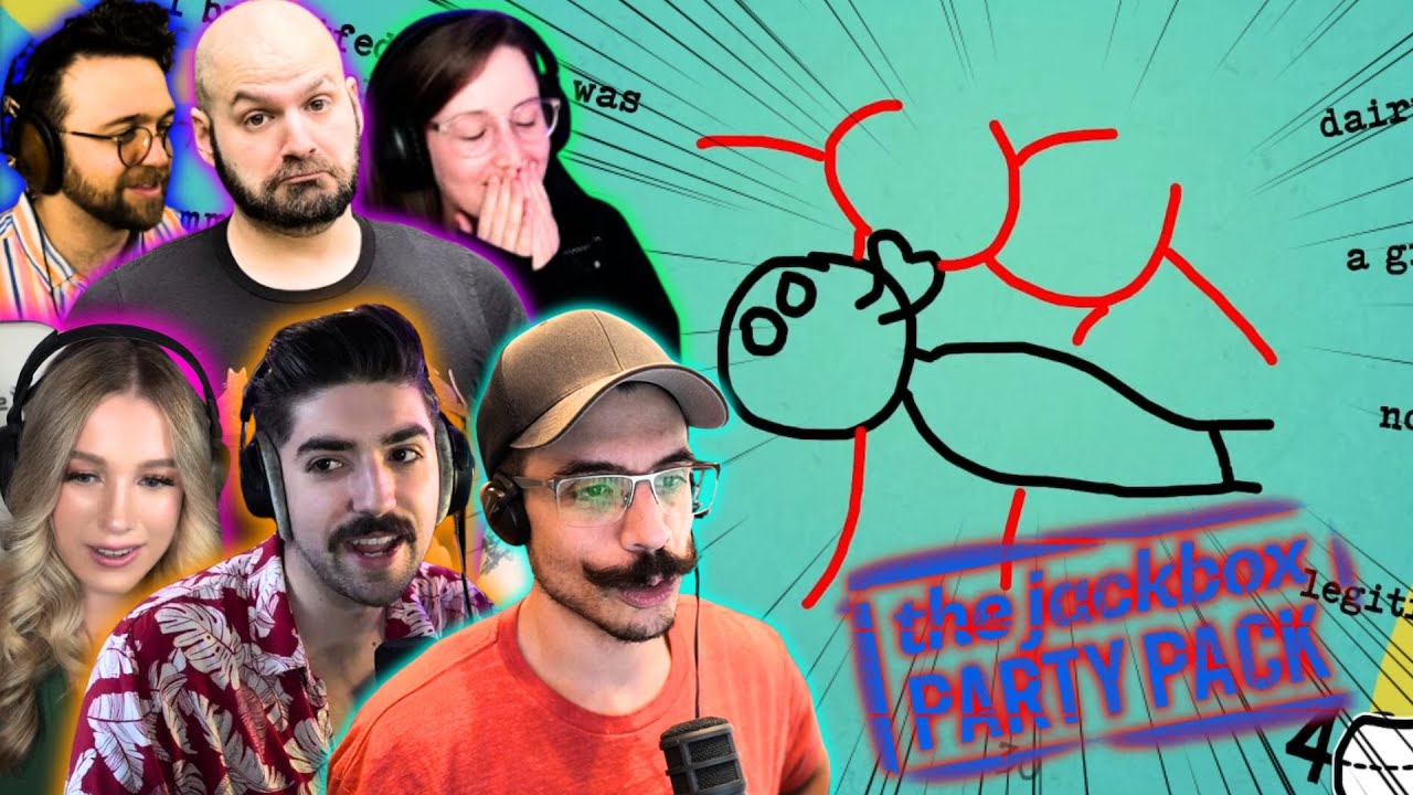 Emerome And Her Friends Draw The Wildest Things In "Naughty" Jack Box ...