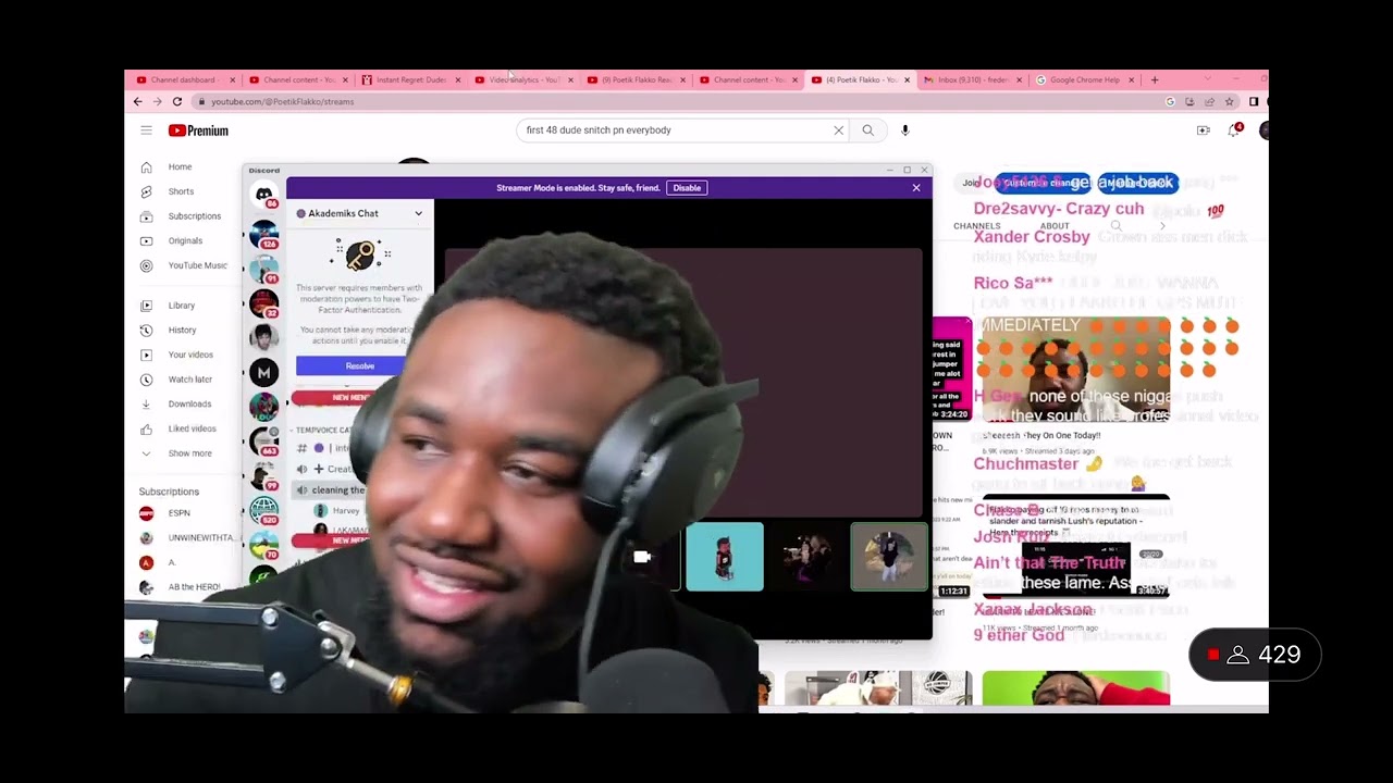 Poetic flakko gets pressed about not having the same energy for ...