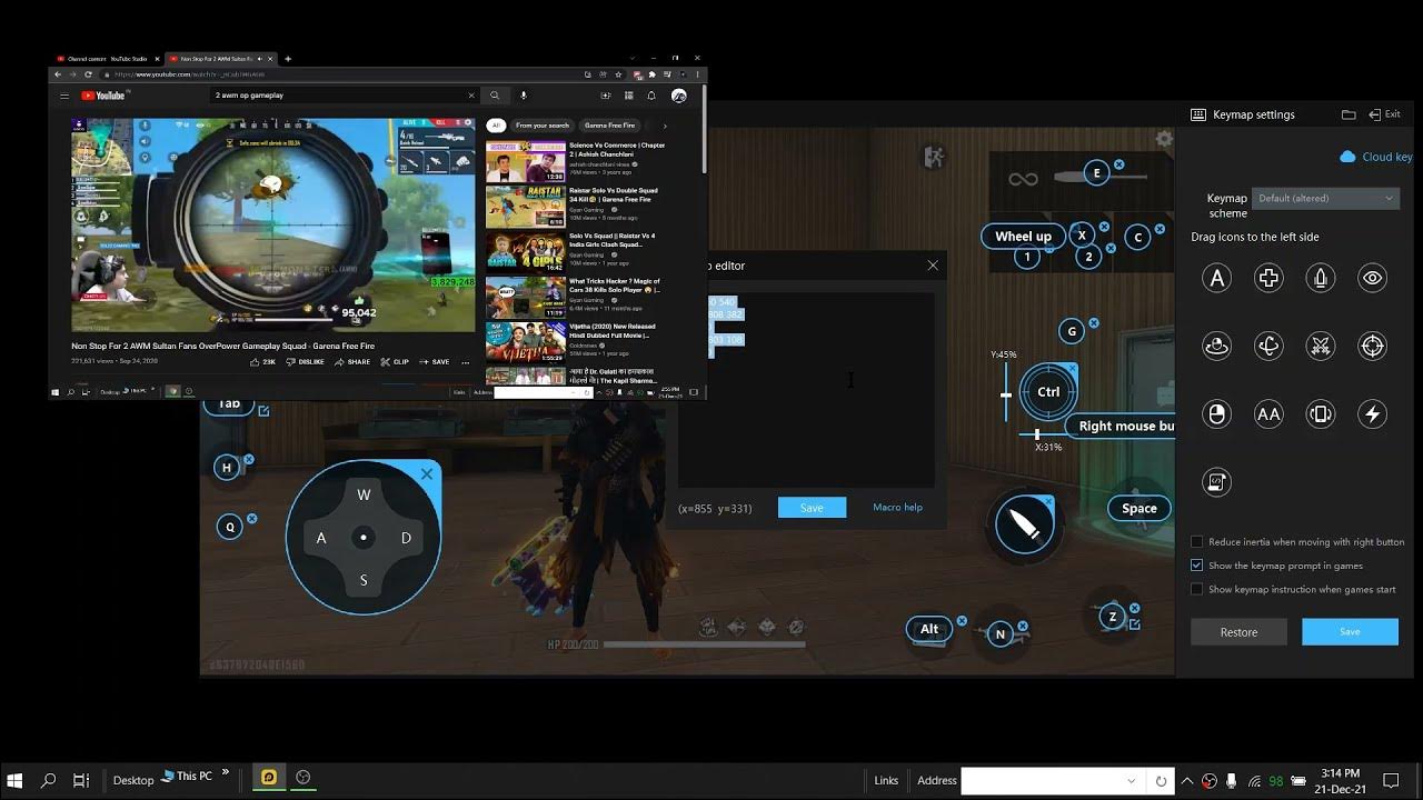 how to add script in emulator || LD player || bluestack || PC players ...