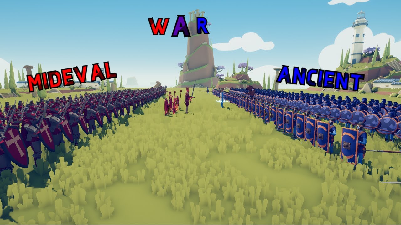 TABS - ancient VS mideval GIANT BATTLE - YouTube