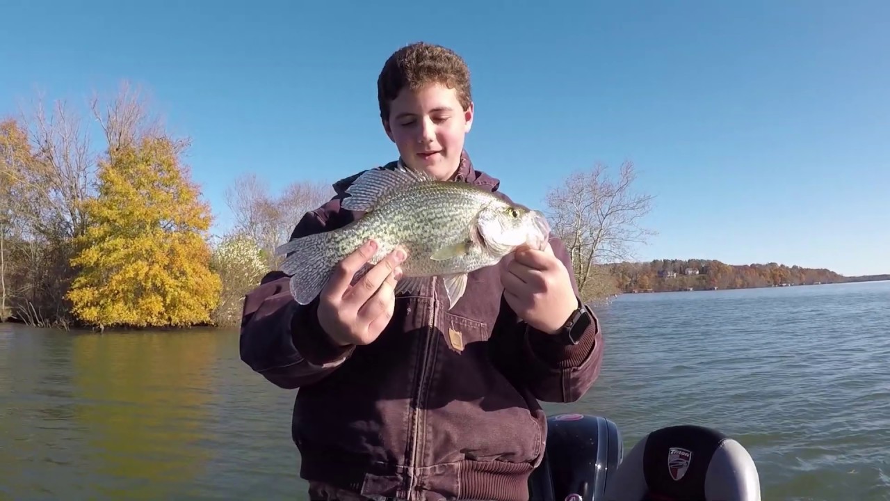 Fall Crappie Fishing - YouTube
