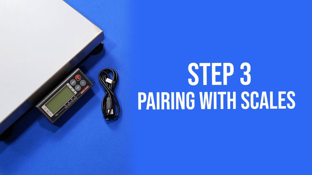 How To: Step 3 - Pairing with a Scale - YouTube