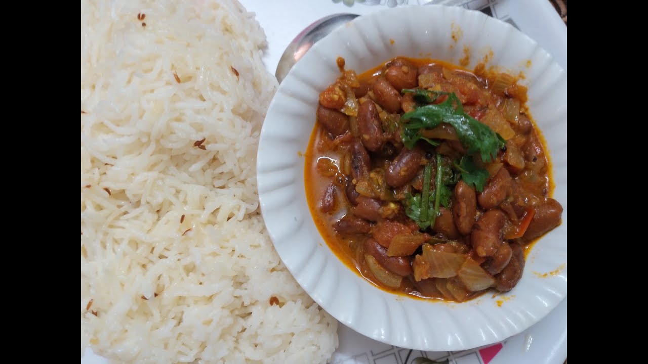 Rajma Masala and Jeera Rice Recipe | राजमा मसाला रेसिपी | जीरा राइस ...