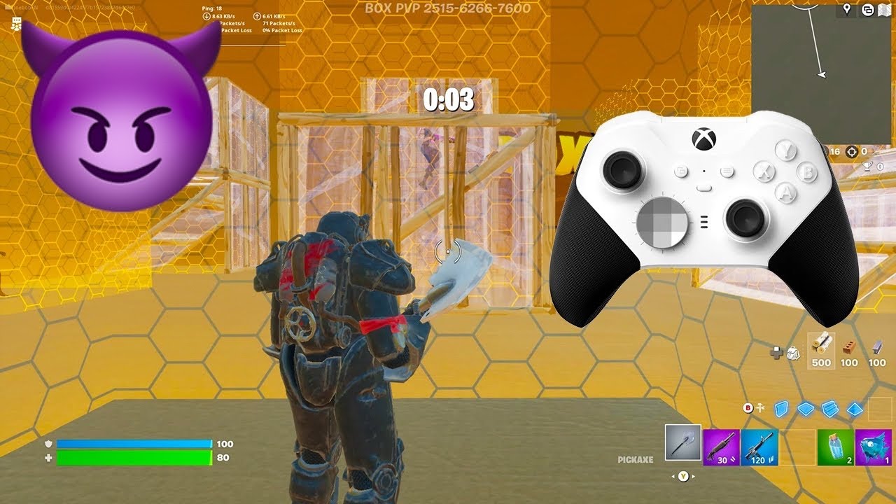 Xbox Elite Series 2 Core Controller😈 (Chapter 5 Fortnite Box Fight ...