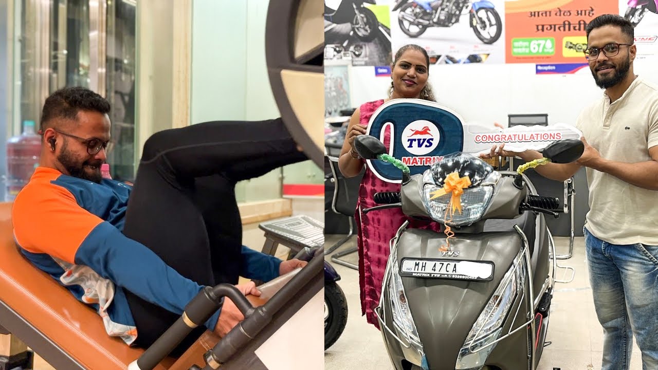 Life update | TAKING DELIVERY OF MY NEW SCOOTY | Leg day w/ @JayFitZone ...