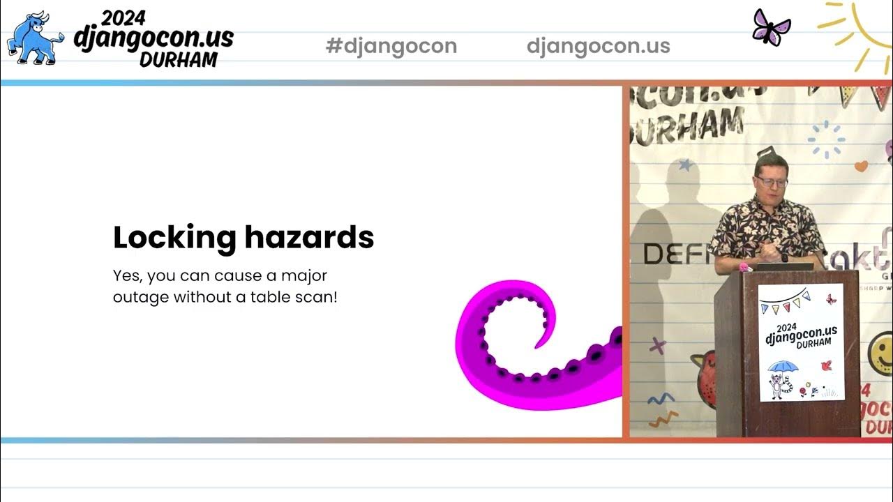 DjangoCon US 2024: Deploying Django migrations at Kraken scale with Tim ...