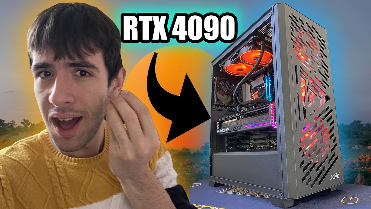 Building a BOTTLENECKED RTX 4090 Gaming PC was better than I expected ...