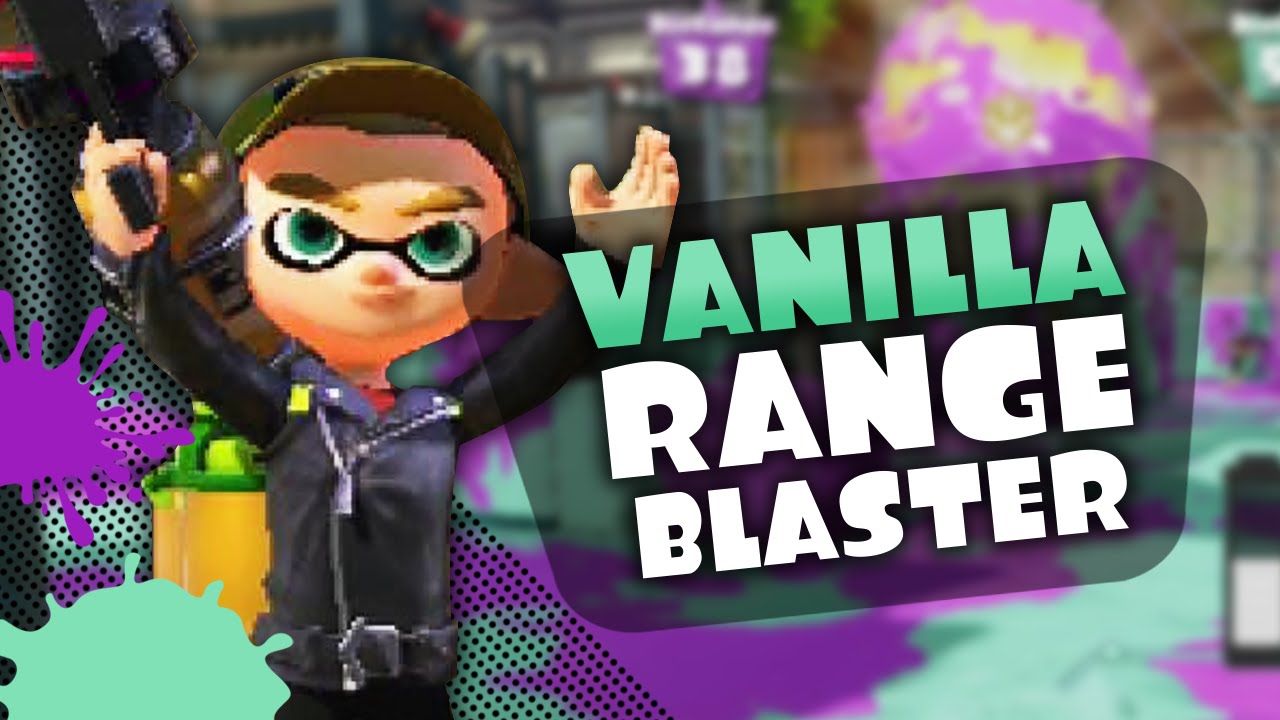 Splatoon Vanilla Range Blaster Gameplay /w Friends! - YouTube