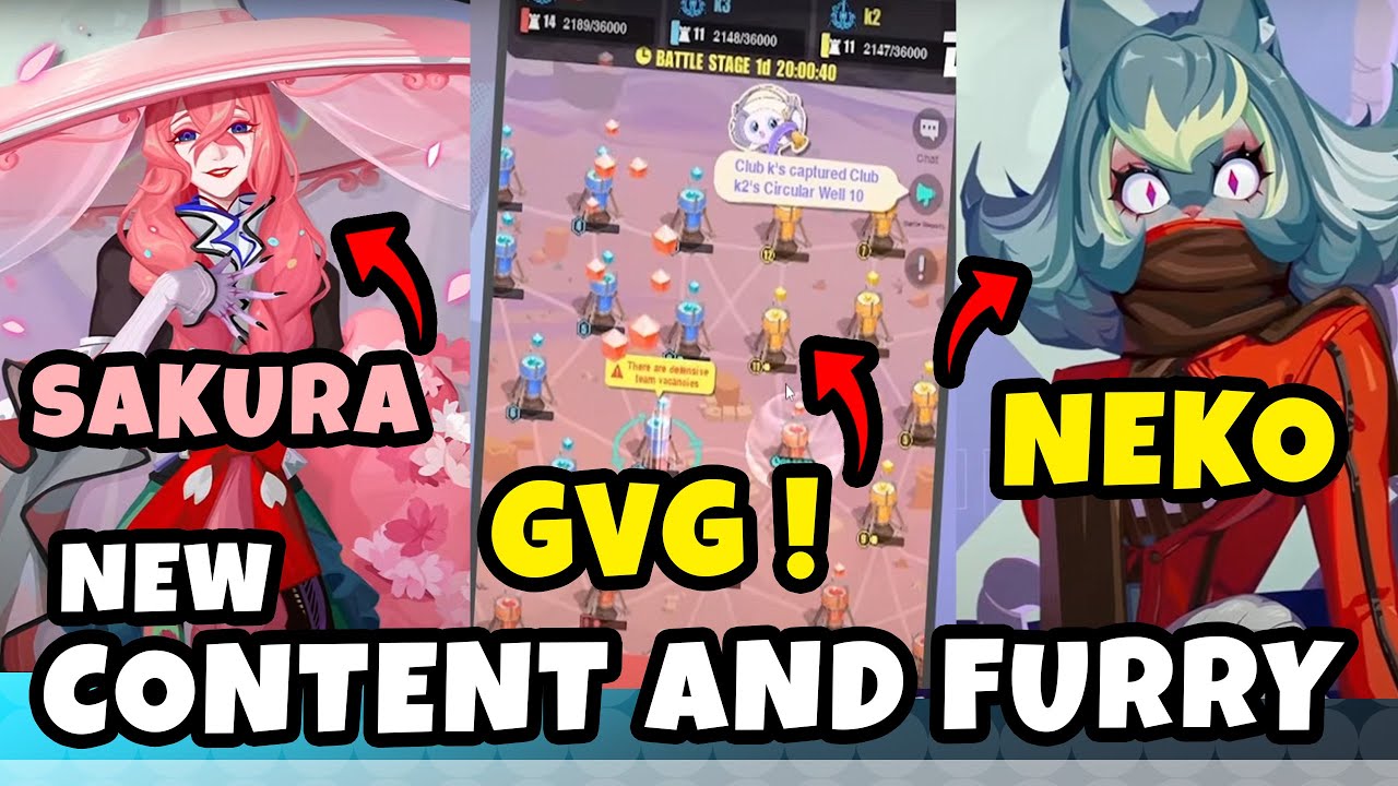SAKURA ! NEKO FURRY ! NEW GUILD CONTENT ! NEW EVENT CONTENT ! | DISLYTE ...