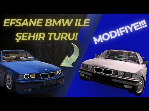 “Efsane BMW E36 Modifiye Edildi! | Şehir Turu ve Efsane Değişim”