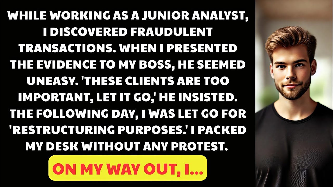 Boss Fired Me After I Found Shady Transactions While Working as an ...