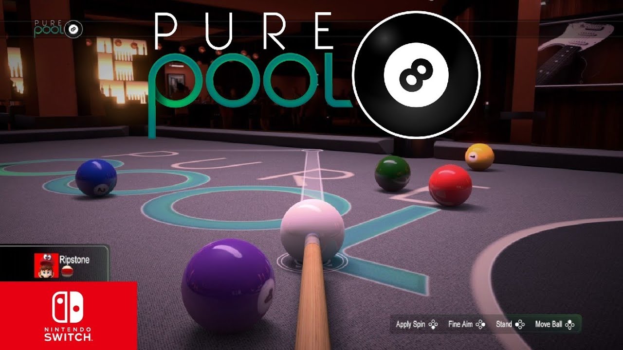 Pure Pool Nintendo switch gameplay - YouTube