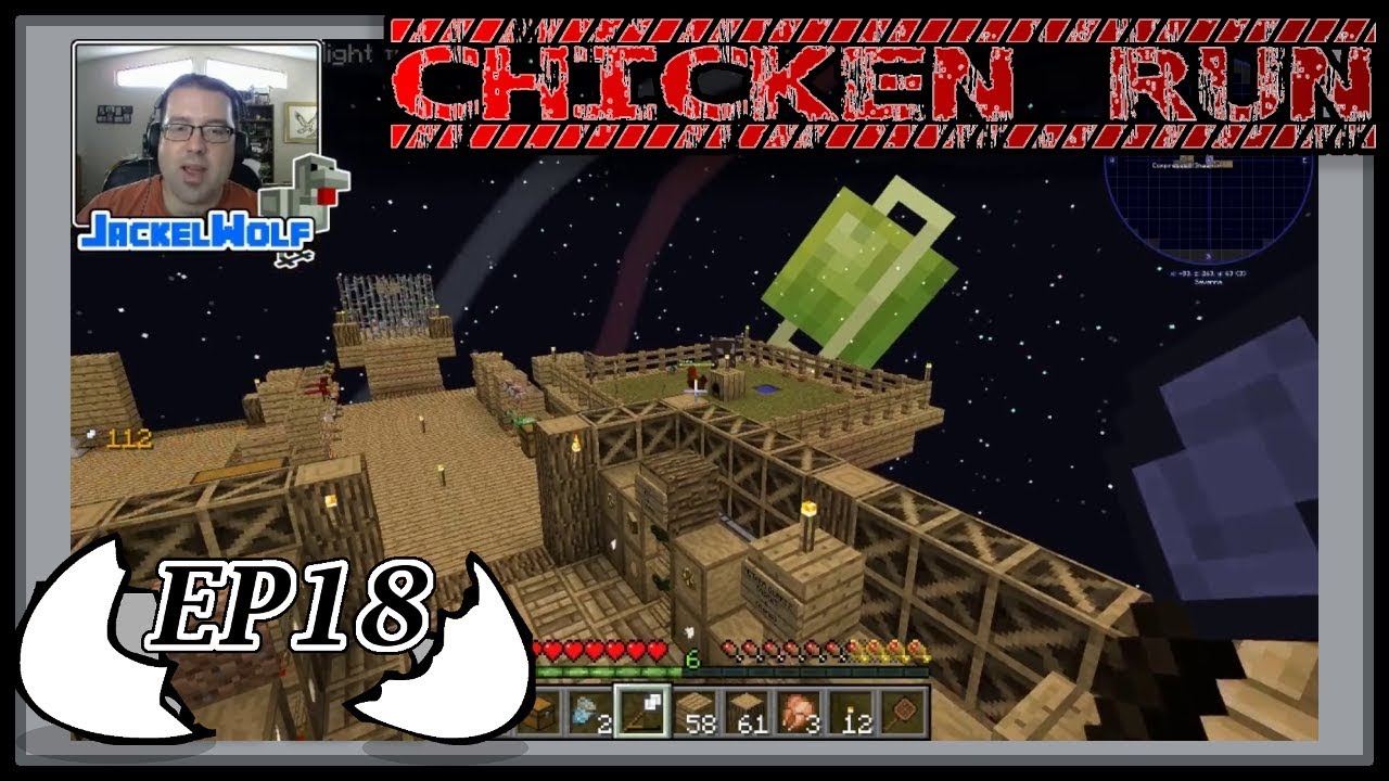 CHICKEN RUN - EP18 - EVERY CHICKEN IN SKY FACTORY 3 - YouTube