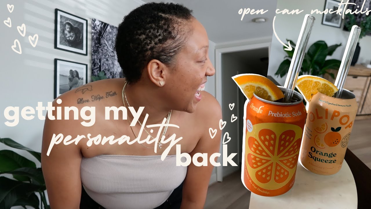 Getting my personality back...starting therapy, mocktail recipe ...
