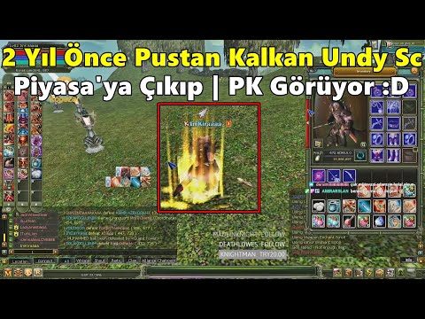 ImKira | 2 Yıllık Undy SC'yi Çantadan Çıkarıp | PK'ya Çıkarsa :D | Knight Online