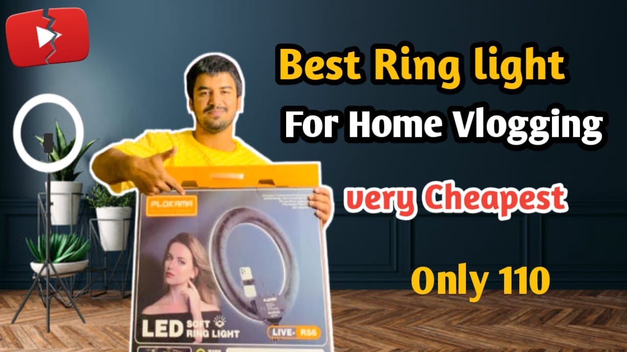 Polokama soft Ringlight/Best ring light for home vloging//Best Ring light 2025 /cheapest ring ...