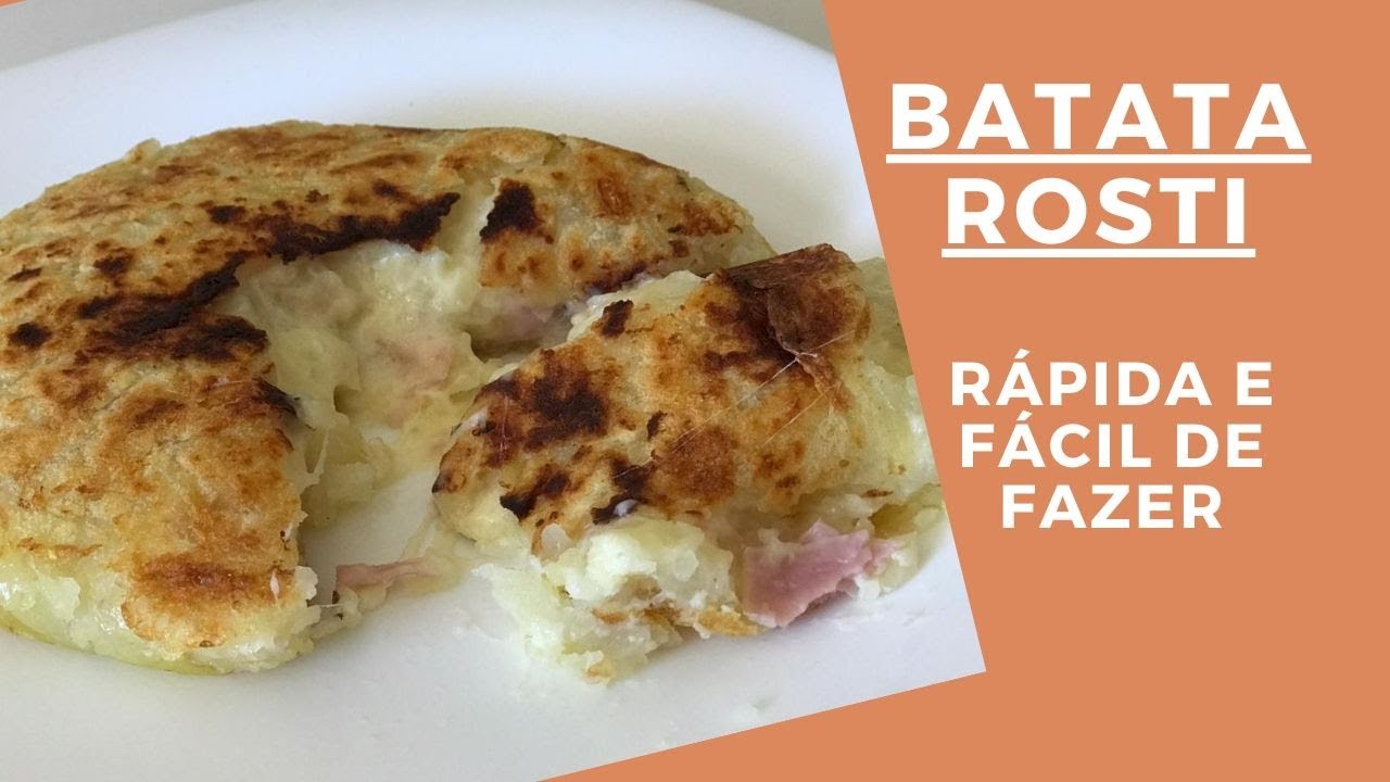 BATATA ROSTI FÁCIL E RÁPIDA - YouTube