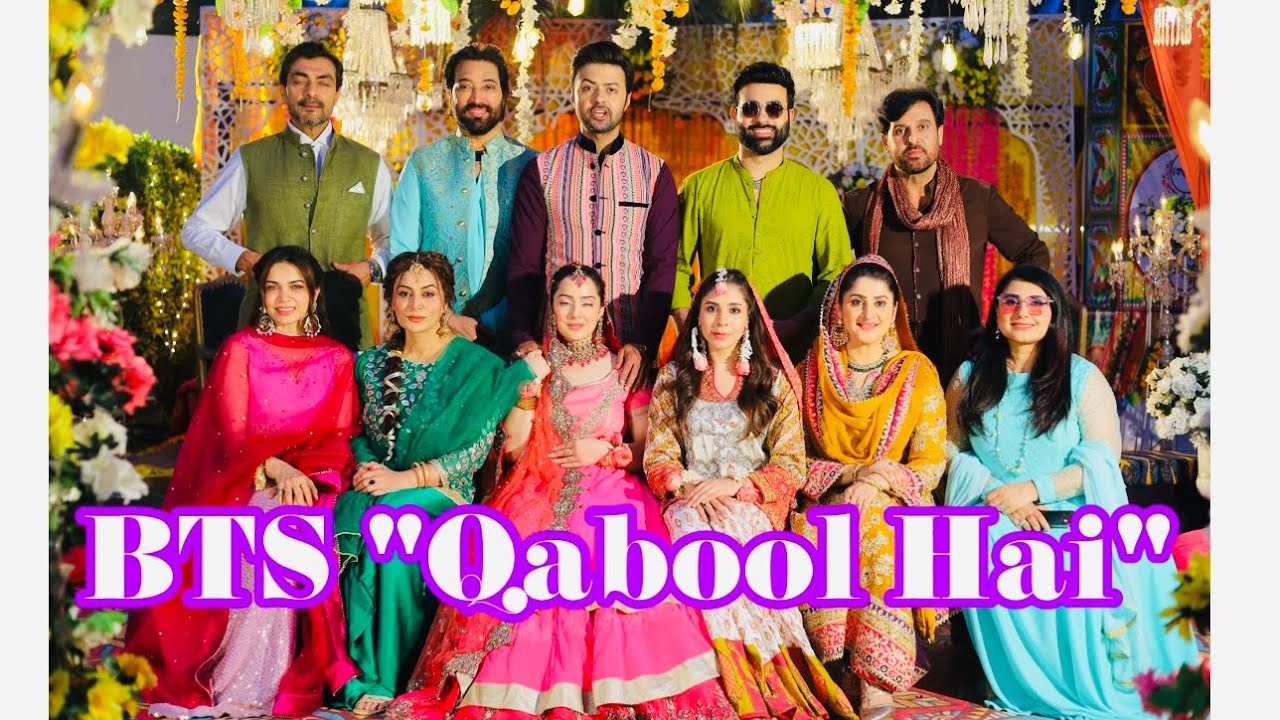 BTS | Qabool hai | Javeria | Saud | Rambo | Sahiba | Aly khan - YouTube