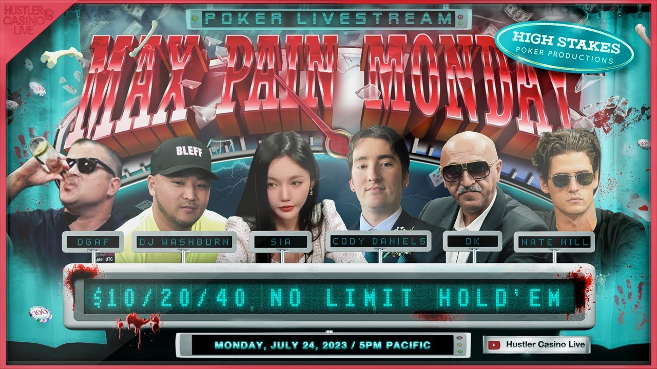 MAX PAIN MONDAY!! Nate Hill, DGAF, Sia, Cody Daniels, DJ Washburn, Tafo ...