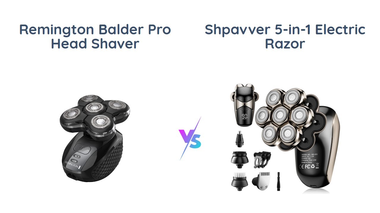 🔥 Remington Balder Pro Head Shaver vs SHPAVVER 5-in-1 😎 Which is the ...