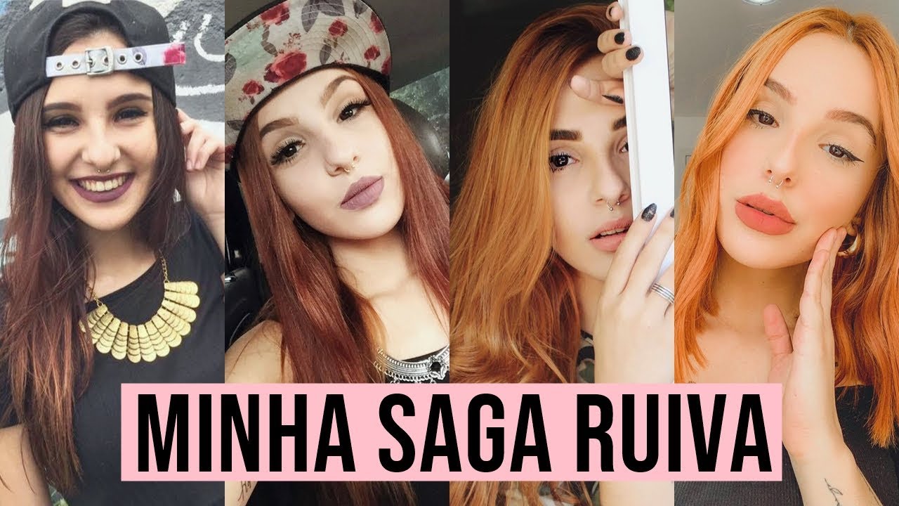 COMO EU FIQUEI RUIVA EM CASA (minha saga ruiva) - Giovanna com dois N ...