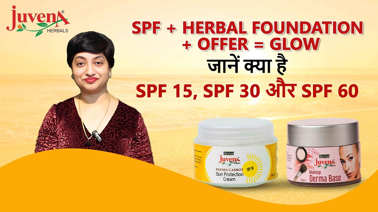 SPF + Herbal Foundation+ Offer= GLOW | What Is SPF? | Physical Mineral ...